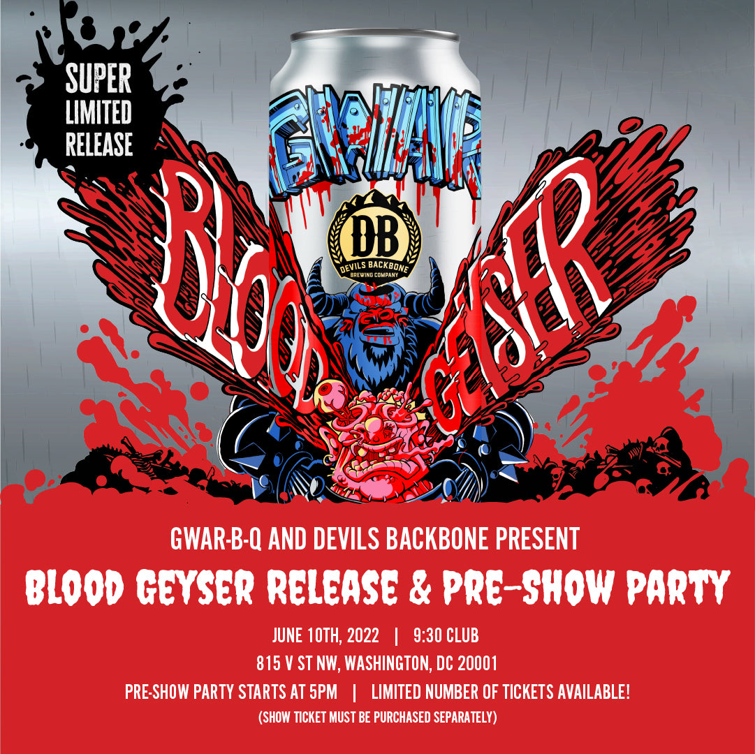 CALLING ALL BOHABS OF WASHINGTON DC! – GWAR