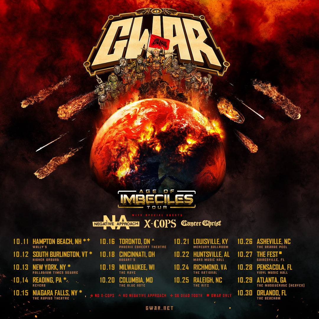 Announcing the “Age of Imbeciles” Tour – GWAR