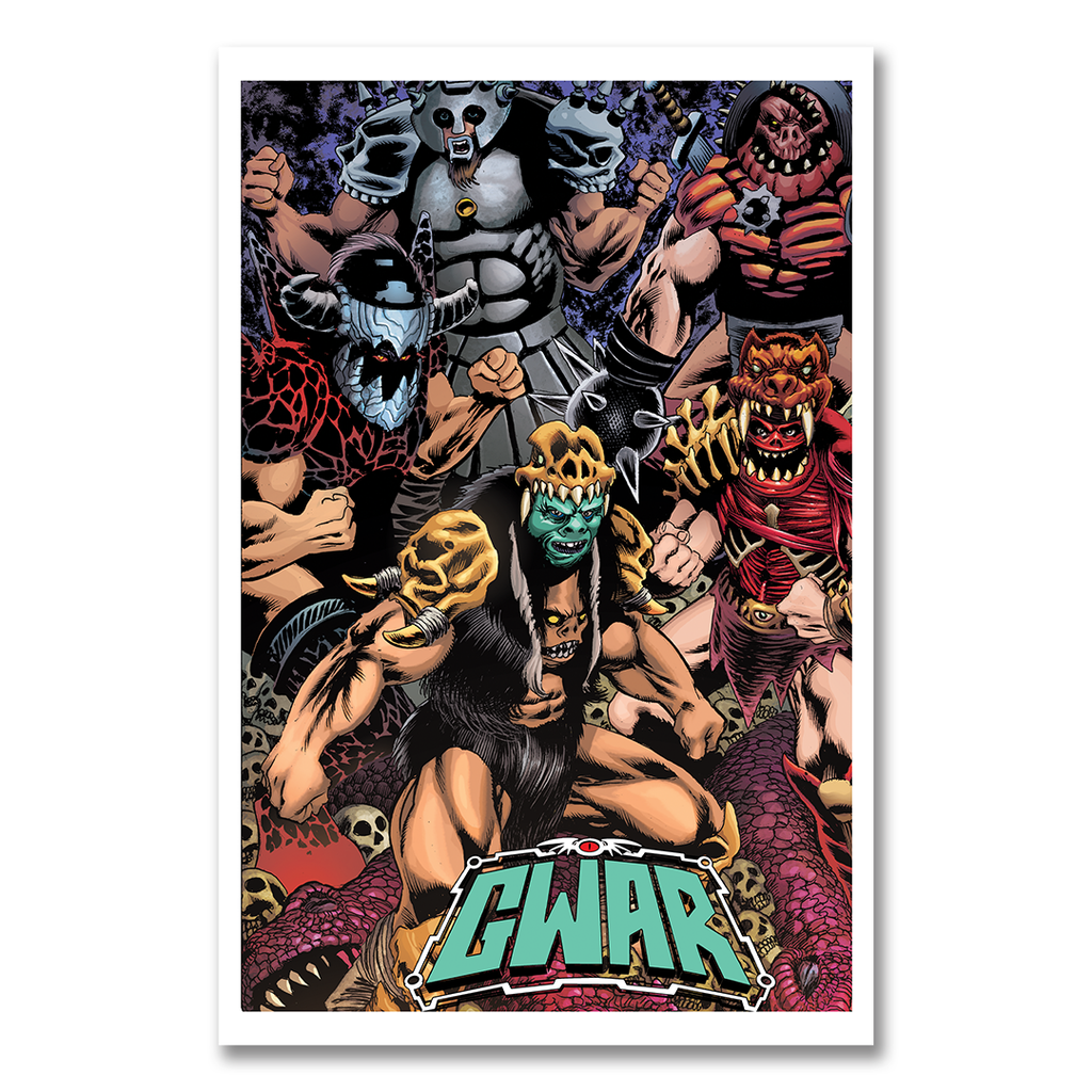 gwar signed poster
