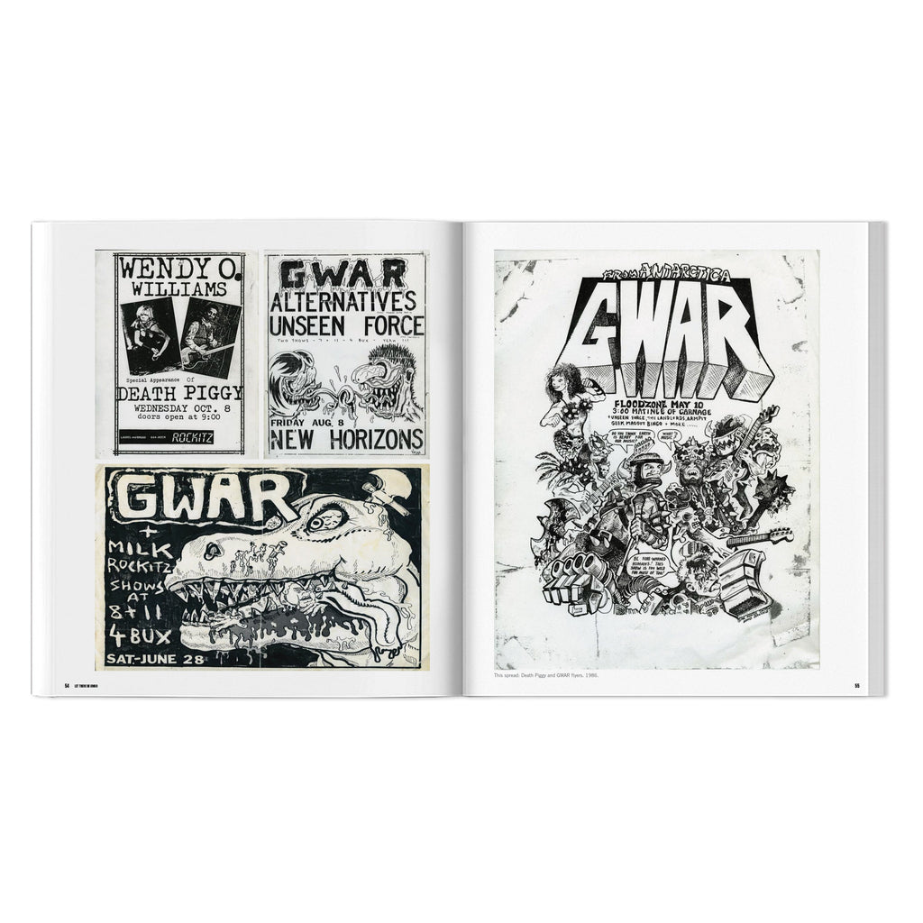 GWAR X BEYOND THE STREETS "Let There Be Gwar" Book