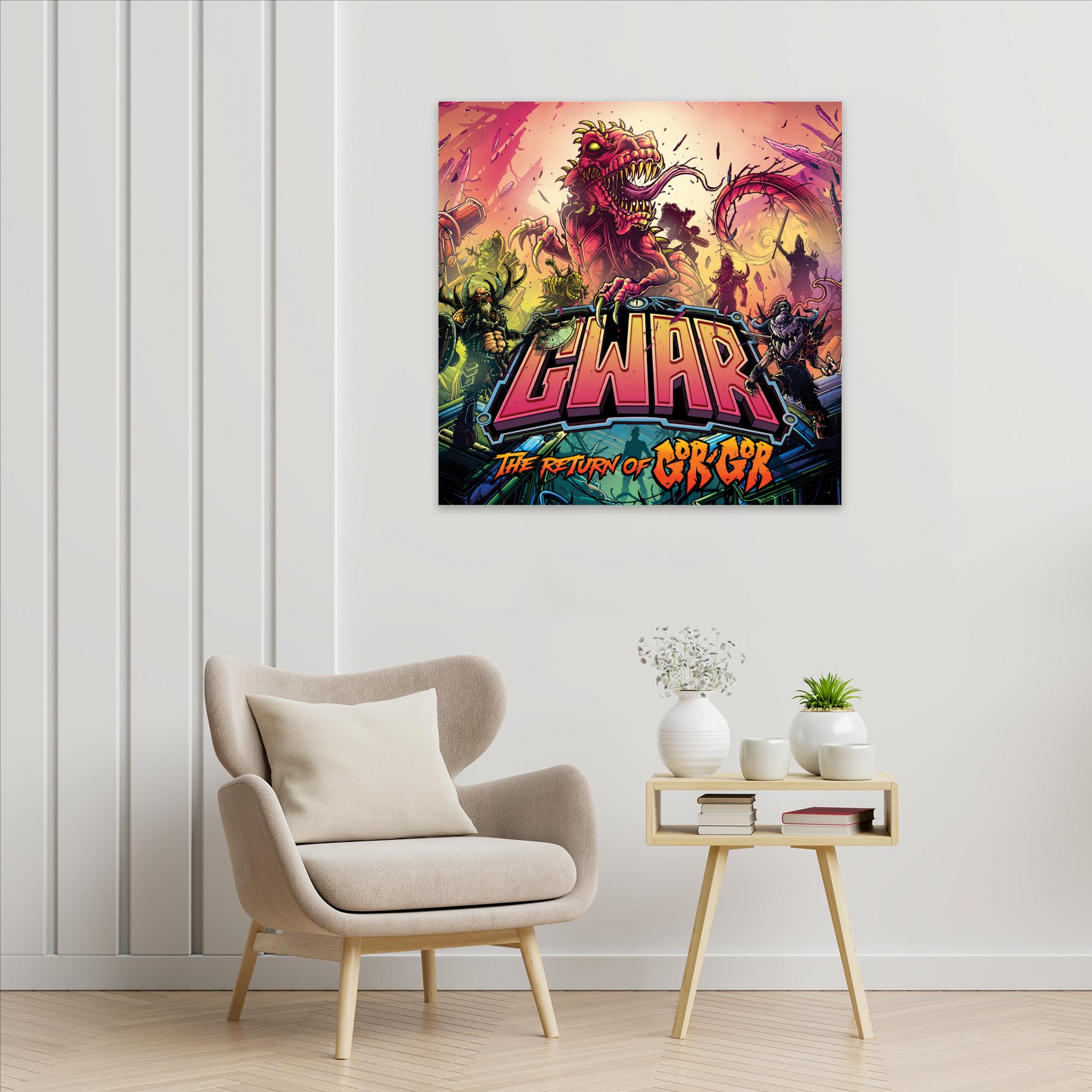 The Return of Gor Gor 24x24 Poster – GWAR